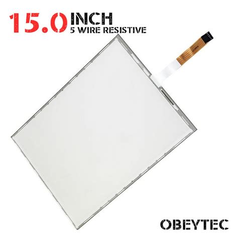 15 Inch 43 5 Wire Resistive Touch Screen Panel Ki Vicedeal