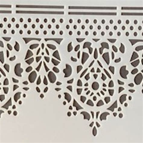 STENCIL FOREST TREES DIY Hardware Crafts