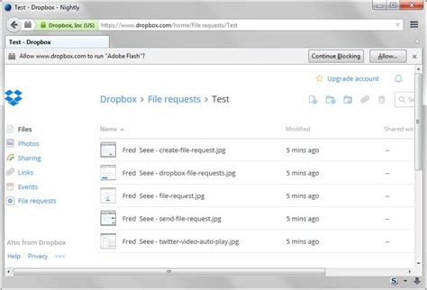 How To Request Files On Dropbox GHacks Tech News