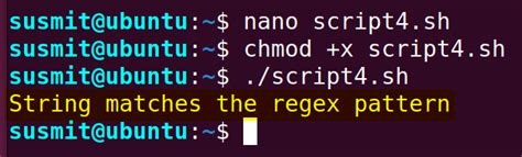 how to use regex in bash if condition [4 cases] linuxsimply