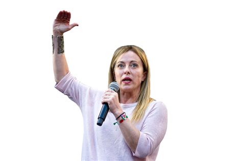 Giorgia Meloni Pngs For Your Project Daily Inspiration For A Positive