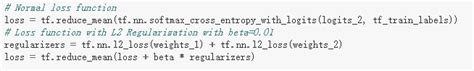 L2 Regularization And Batch Size Tips To Use L2 Regularization In Tensorflow Tutorial Example