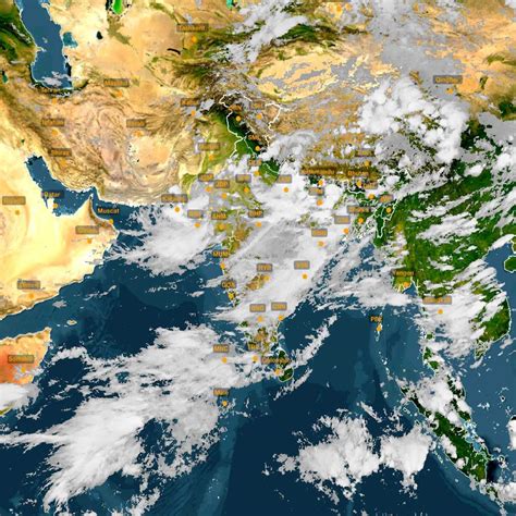 Insat Weather Latest Satellite Images And Maps Of India Satellite