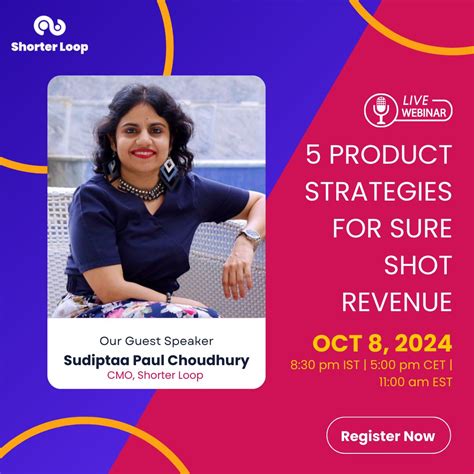 Soumya Banerjee On Linkedin Shorterloop Webinar Productmanagement Industryhacks