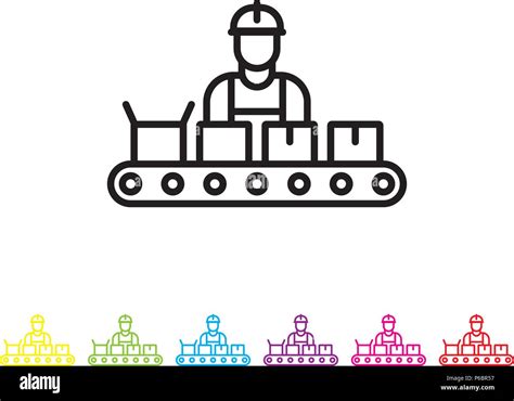 Assembly Line Icon Assembly Line Free Industry Icons