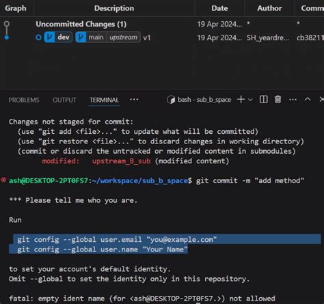 Git Ssh Wsl Vscode Git Upstream