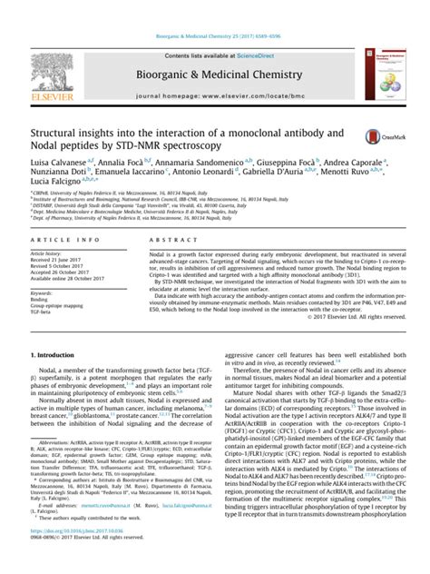 Structural Insights Into The Interaction Of A Monoclonal Antibody And