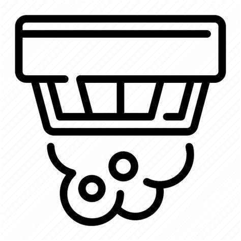 Gas Sensor Smoke Detector Electronics Security Icon Download On Iconfinder