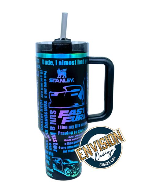 40oz Chroma Stanley Laser Etched Envision Design
