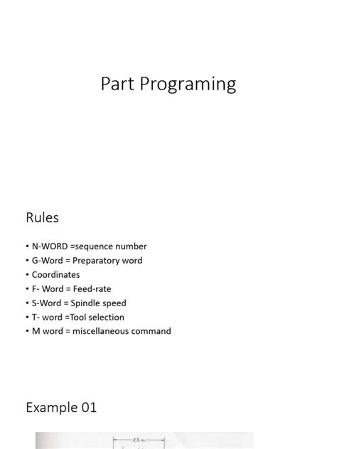 part programing pdf