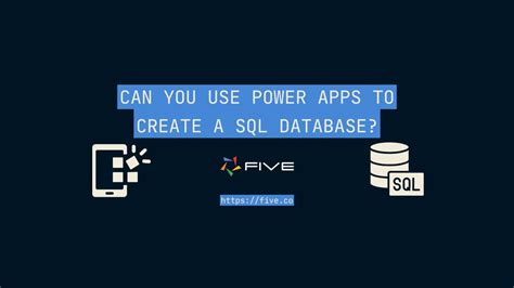 Can You Use Power Apps To Create A Sql Database