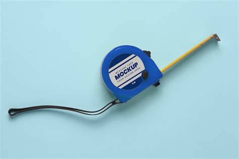 Premium Psd Measuring Tape Mockup Design