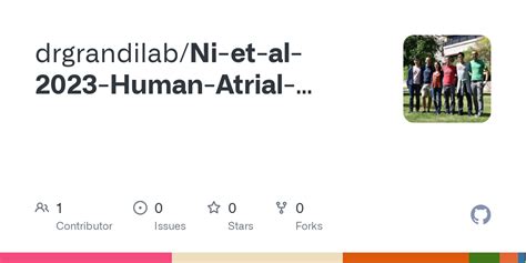 Github Drgrandilabni Et Al 2023 Human Atrial Signaling Model