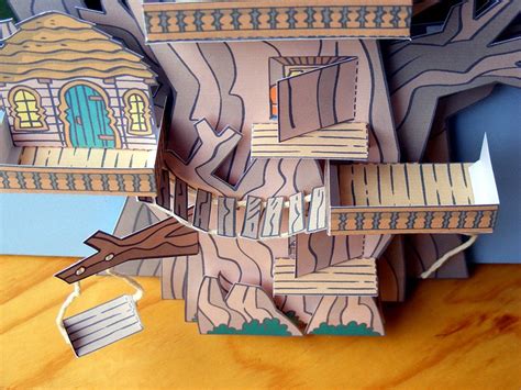 Built A Paper Tree House Instant Download Etsy