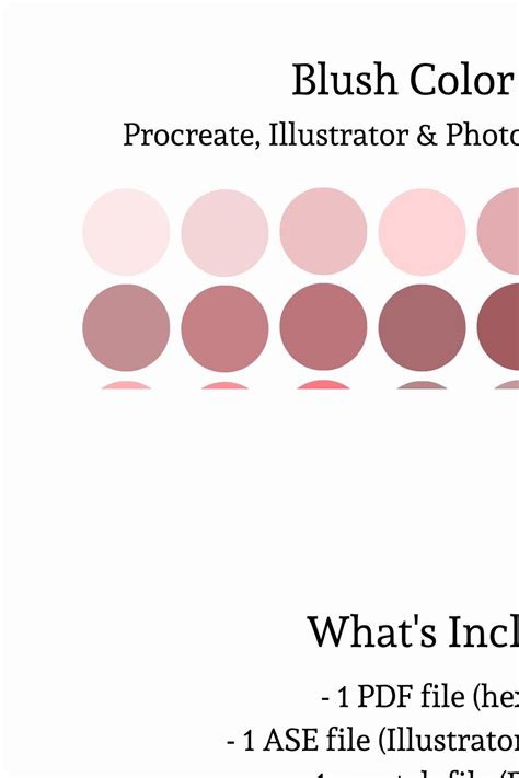 Color Palette Procreate Illustrator Masterbundles