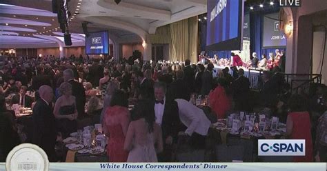 White House Correspondents Dinner Introductions And Pre Speech Sights