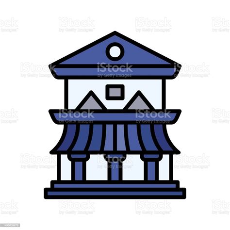 Dojo Icon Stock Illustration Download Image Now Built Structure Creativity Design Istock