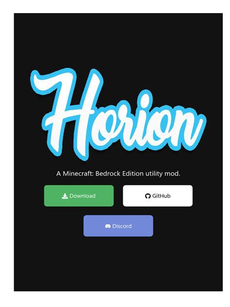 Horion Download Pdf