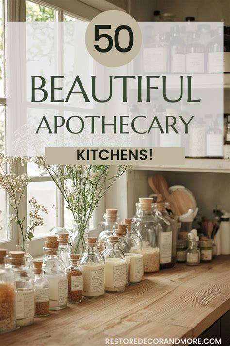 50 Apothecary Kitchens Wiccan Apothecary Kitchen Design Elements