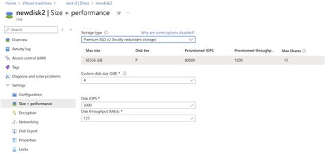 convert premium ssd to ssd v2 and regional to zonal vm