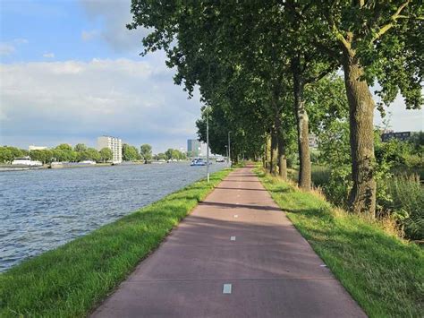 Piste Cyclable Le Long Du Canal Amsterdam Rhin Itinéraires Vélo Et