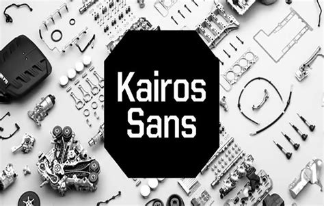 Kairos Sans Font Free Download Font Sonic