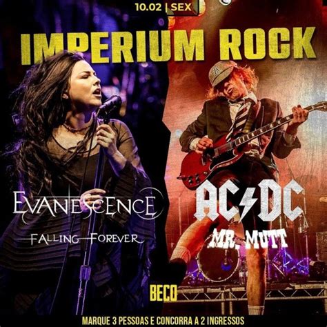 Sex 1002 Especial Evanescence E Acdc Em São José Sympla