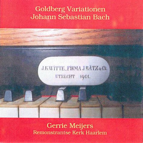 Gerrie Meijers Bachs Instrumental Works Discography