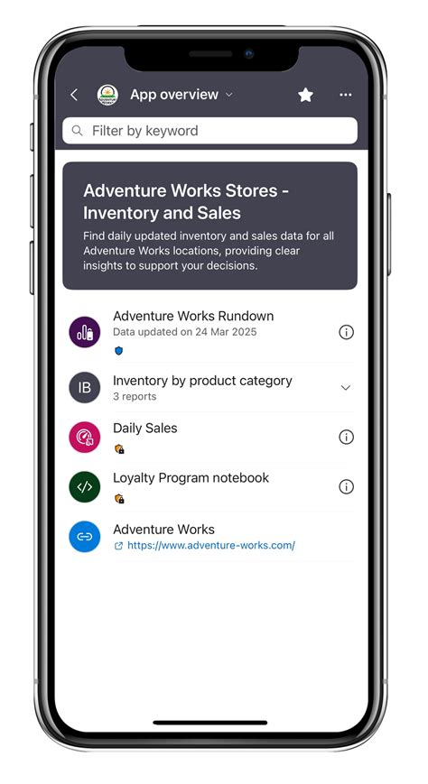 Org Apps In The Power Bi Mobile Apps Power Bi Microsoft Learn