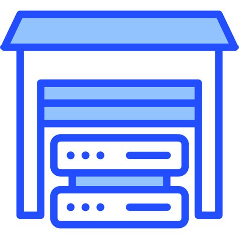 Data Warehouse Generic Color Lineal Color Icon