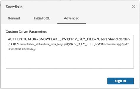 Using Snowflake Key Pair Authentication With Tableau Desktop Datagami