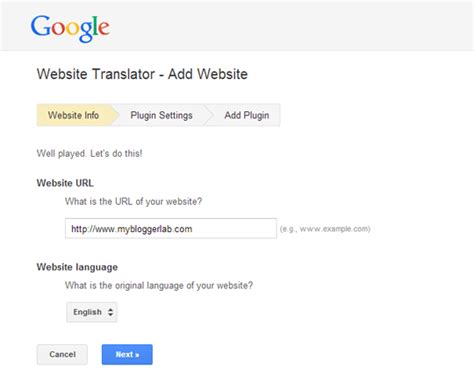 How To Add A Google Translate Button In Blogger Us Blogger Lab