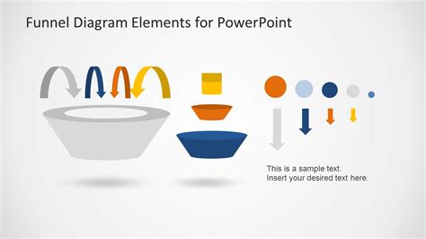 Creative Funnel Diagram Template For PowerPoint SlideModel