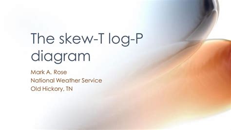 PDF The Skew T Log P Diagram National Weather Service The Skew T Log P Diagram Can Depict
