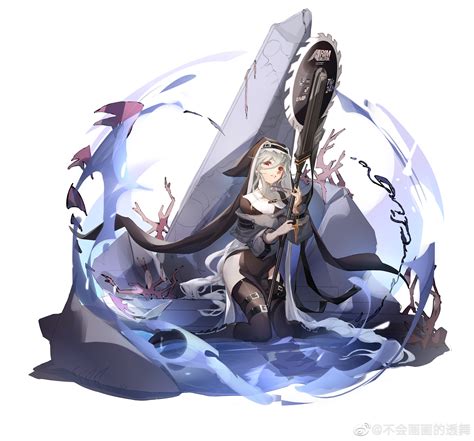 Specter Arknights Drawn By Buhuihuahuadetouwu Danbooru