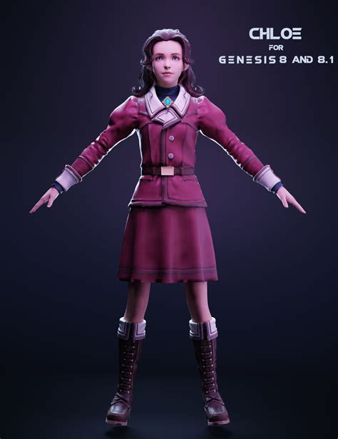 Chloe For Genesis 8 And 81 Female By Cpdaz On Deviantart