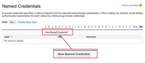 How To Create Named Credential In Salesforce