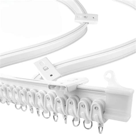 Flexible Ceiling Curtain Track Track Installation With Curtain Track