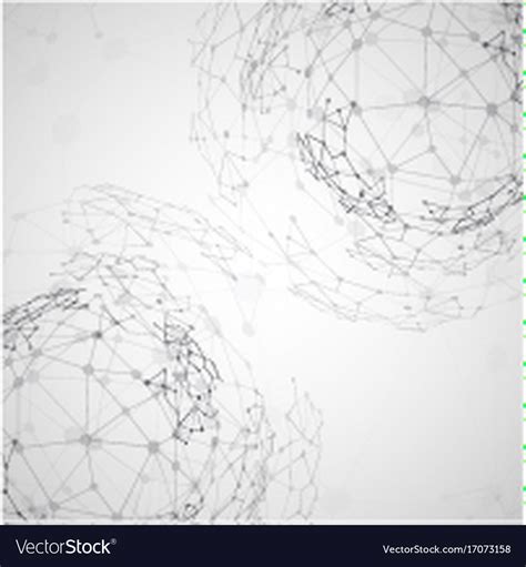 Molecular Structure Network Connection Royalty Free Vector