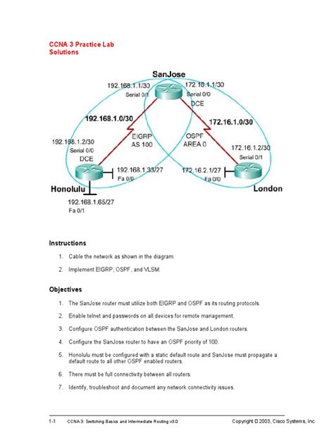 ccna 3 practice lab solutions instructions pdf cisco
