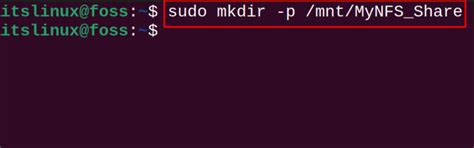 How To Install And Configure An NFS Server On Ubuntu Its Linux FOSS