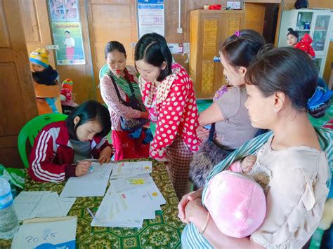 လိပ်သိုမြို့ တိုက်နယ်ကျန်းမာရေးဌာန၌ ကလေးငယ်များအား ပုံမှန်ကာကွယ်ဆေး ထိုးနှံတိုက်ကျွေး