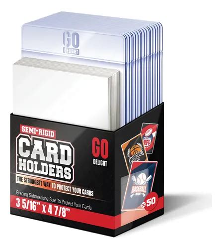 Paquete De Tarjeteros Go Delight Para Tarjetas Coleccionable Envío Gratis