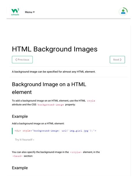 Html Background Images Pdf Html Bootstrap Front End Framework