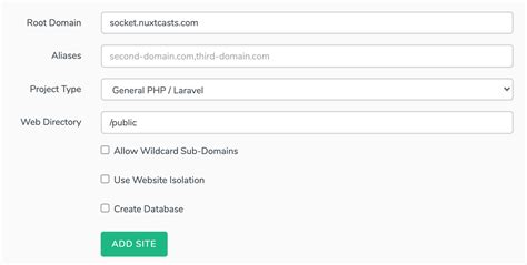 Laravel Websockets On Forge The Complete Guide Codecourse