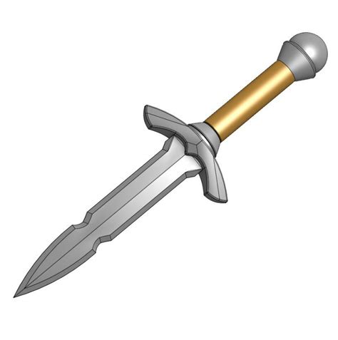 🗡️ Oblivion Remastered Inspired Iron Dagger Prop・free 3d File For 3d Printing・cults