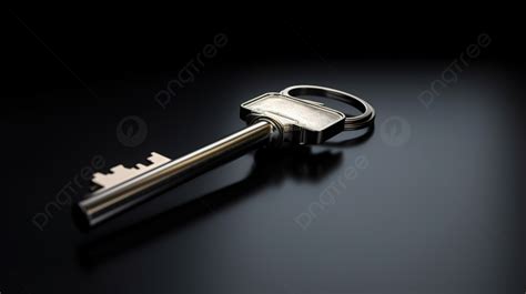 3d Model Of A House Key Background Home Safety House Key Key