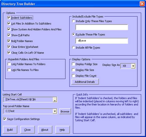 Folder File Tree View