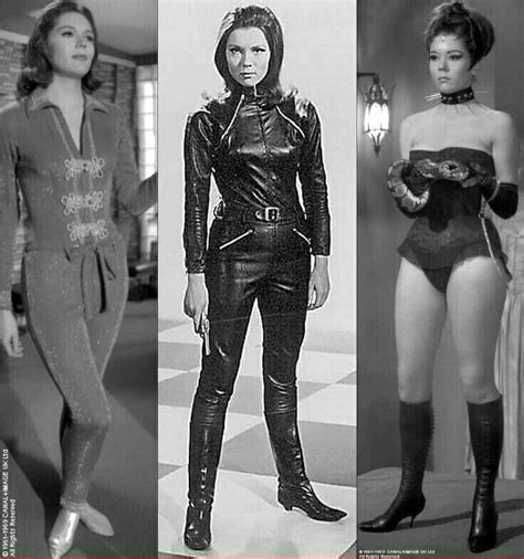 One Of Britains Most Dynamic Female Characters Mrs Emma Peel Of The Avengers Played By The