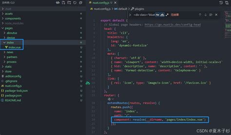 Nuxtjs2生成vue2项目nuxt Vue2 Csdn博客